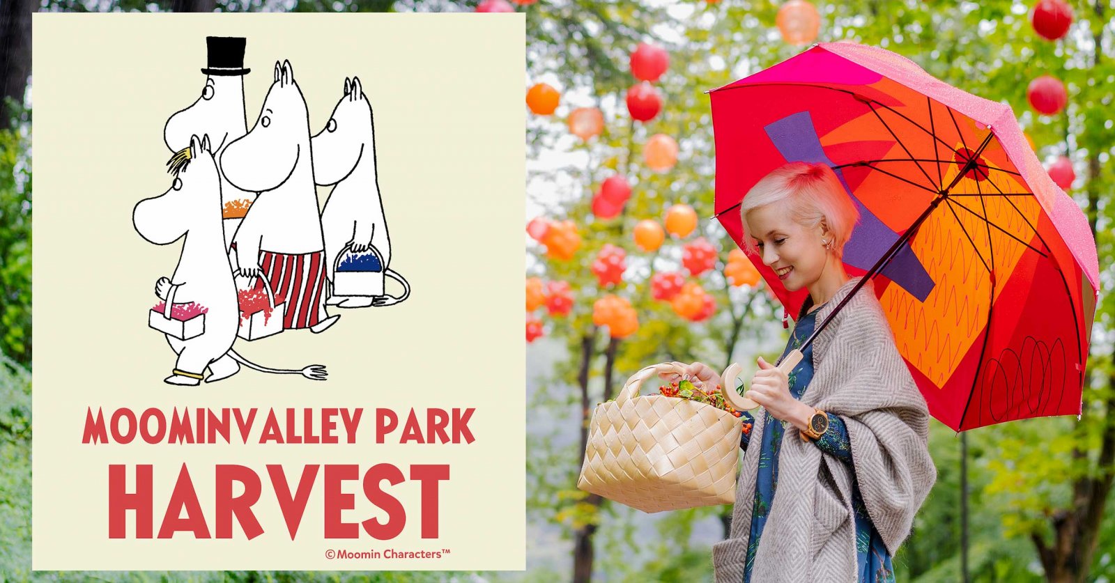 Moominvalley Park celebrates the autumn harvest festival