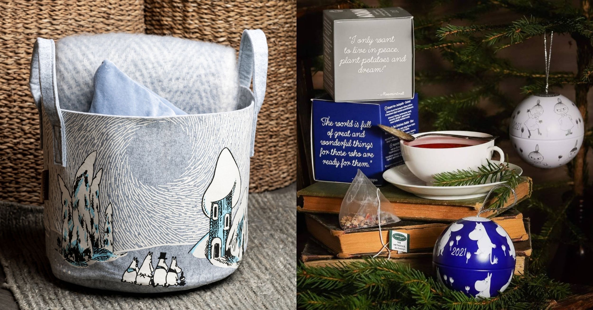 Decorate your home for the holiday season in Moominous style
