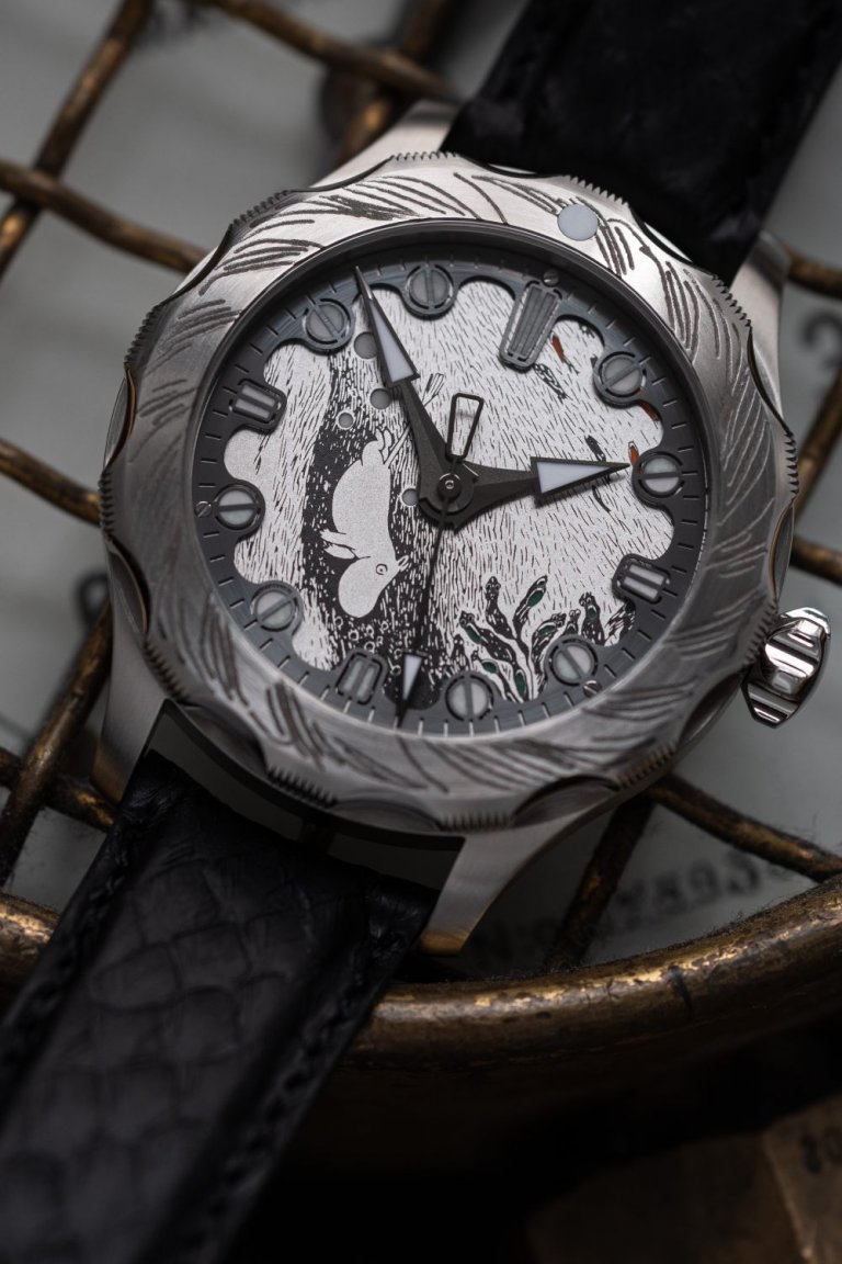 Craftsmanship at its finest: Moomin watches by Sarpaneva