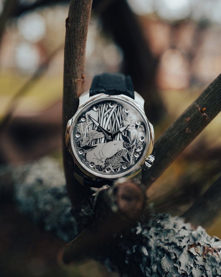 Craftsmanship at its finest: Moomin watches by Sarpaneva