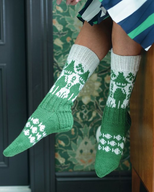 Moomin knitting with Novita - patterns, yarn and knitting books