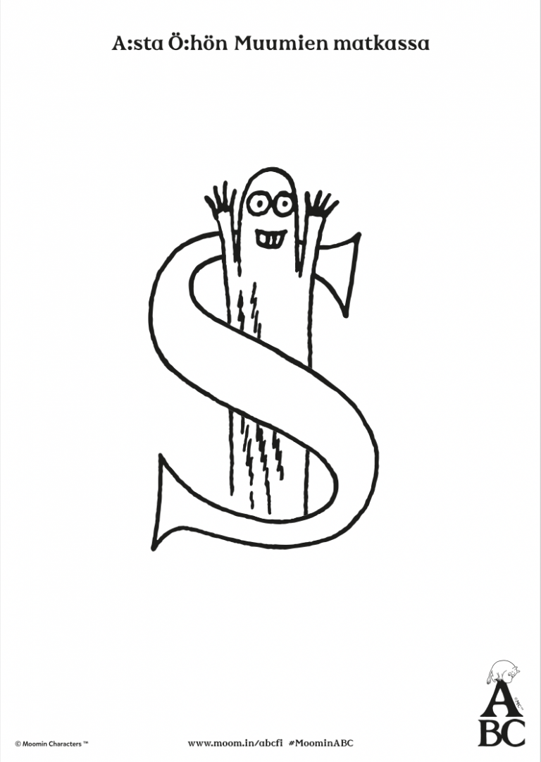Ihania Muumi-aiheisia värityskuvia arjen ja lomien iloksi
