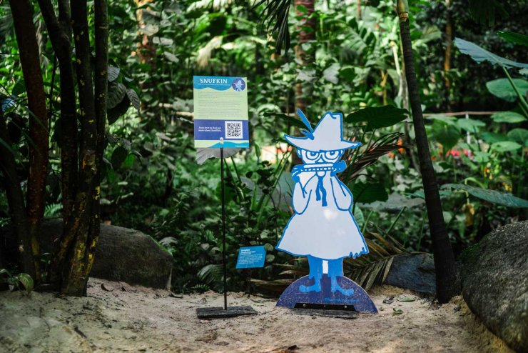 From rainforest to jungle, Moomins charmed Eden Project visitors