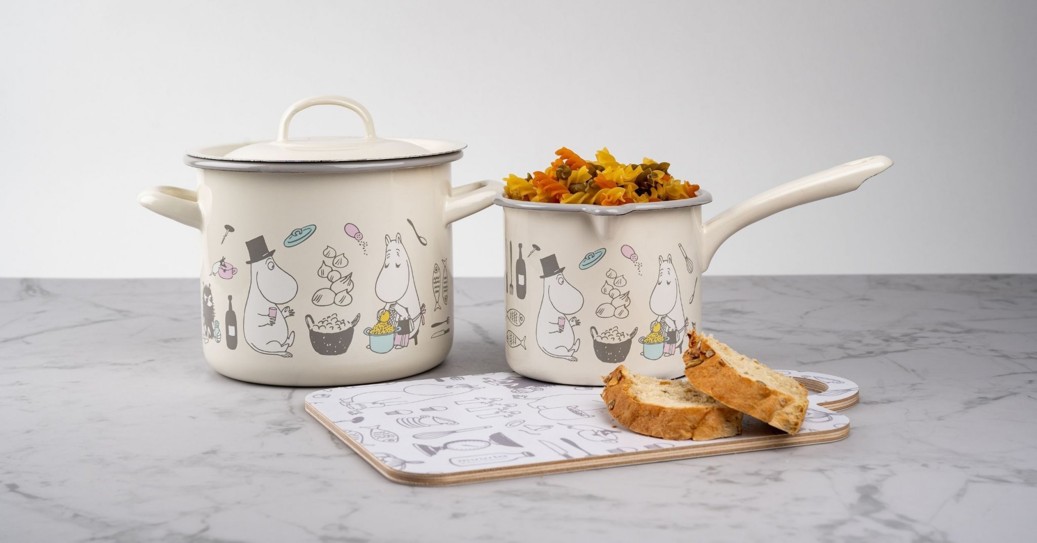 Prepare a delicious dinner with Muurla's new Moomin pots and pans