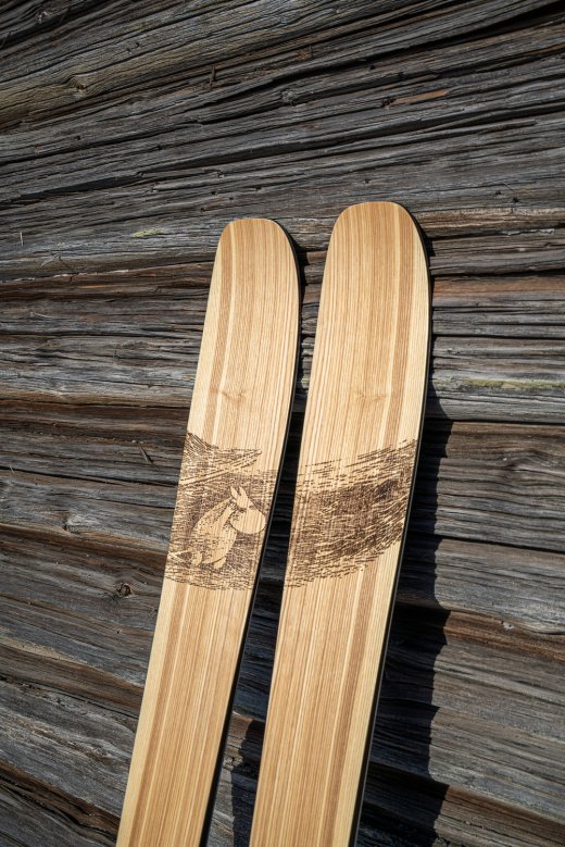Limited edition Moomin skis by Finnish PUSU – order now!
