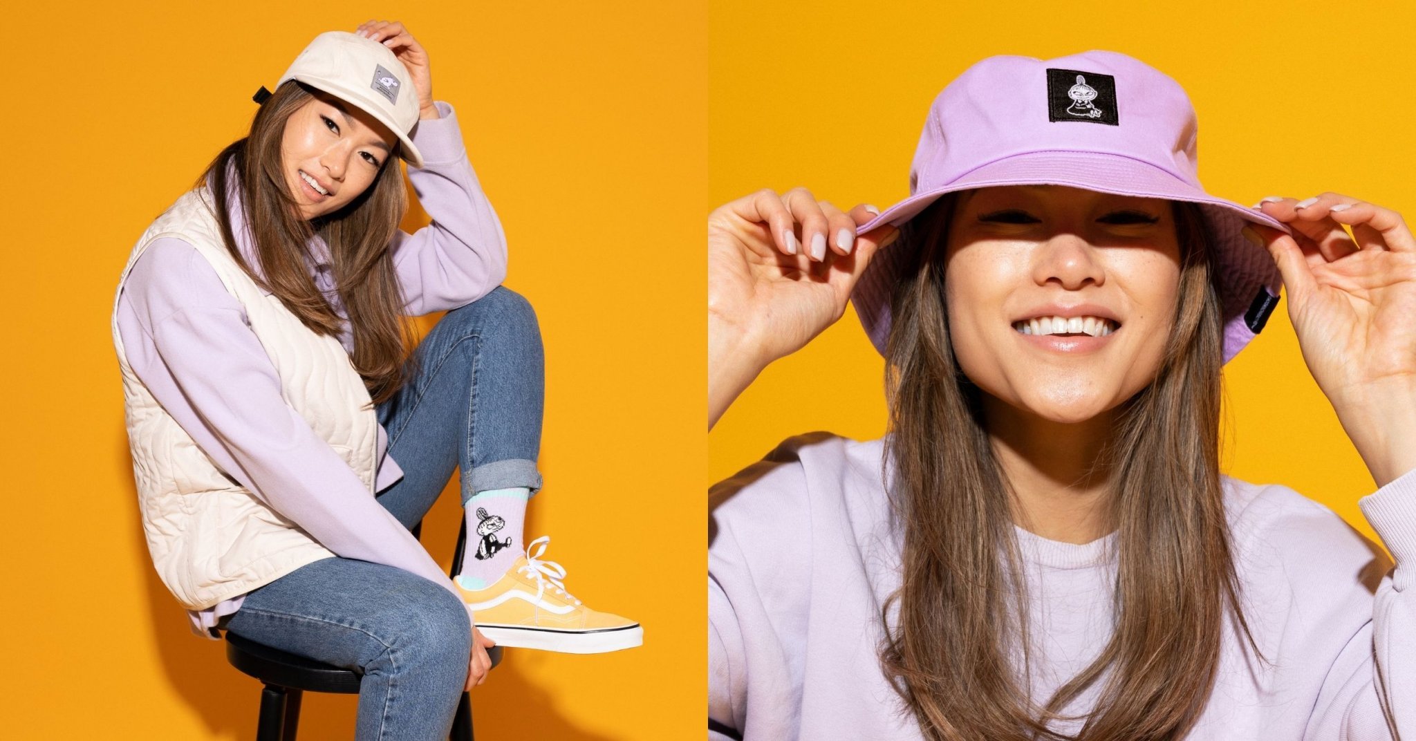 Stylish Moomin hats and caps for sunny adventures