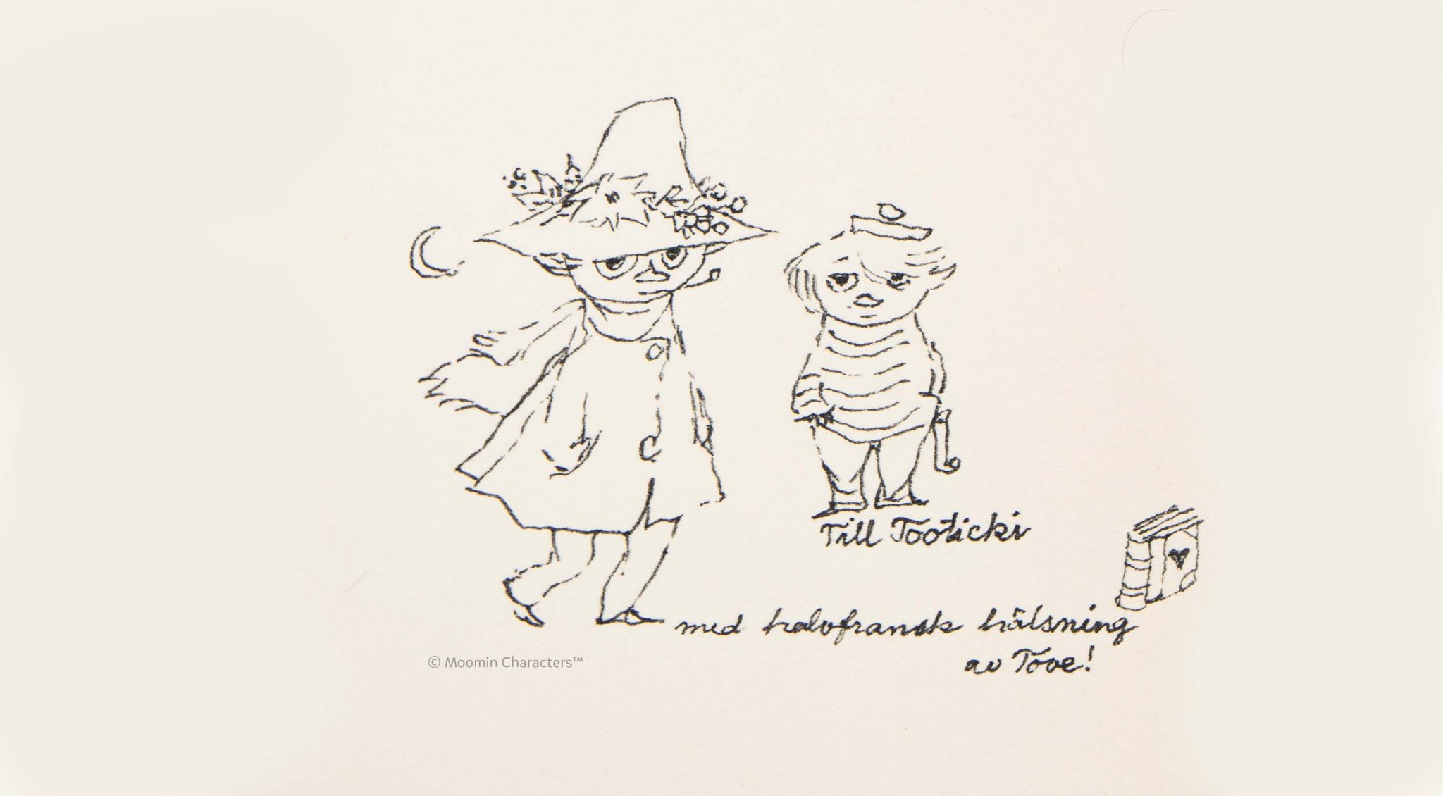The exhibition From Tove's Bookshelf shows what Tove Jansson read