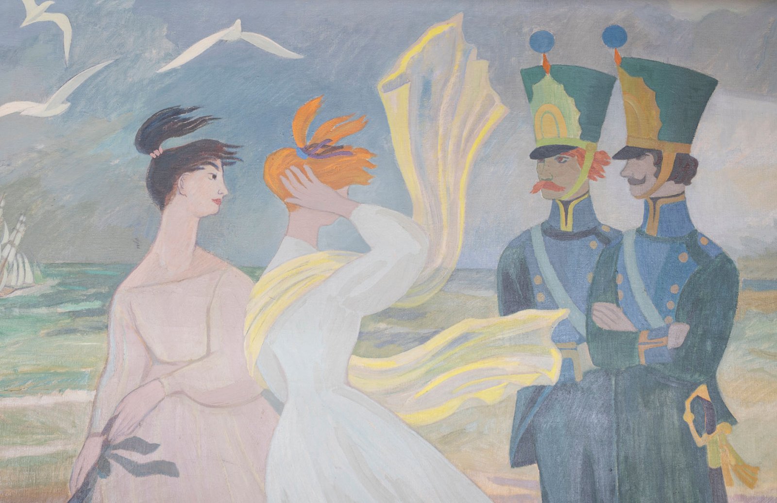 Tove Jansson's murals in Hamina – can you spot the hidden Moomintrolls?