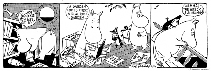 What books do the Moomins read? Poetry, crime, adventure and more