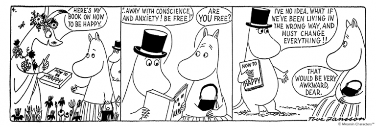 What books do the Moomins read? Poetry, crime, adventure and more