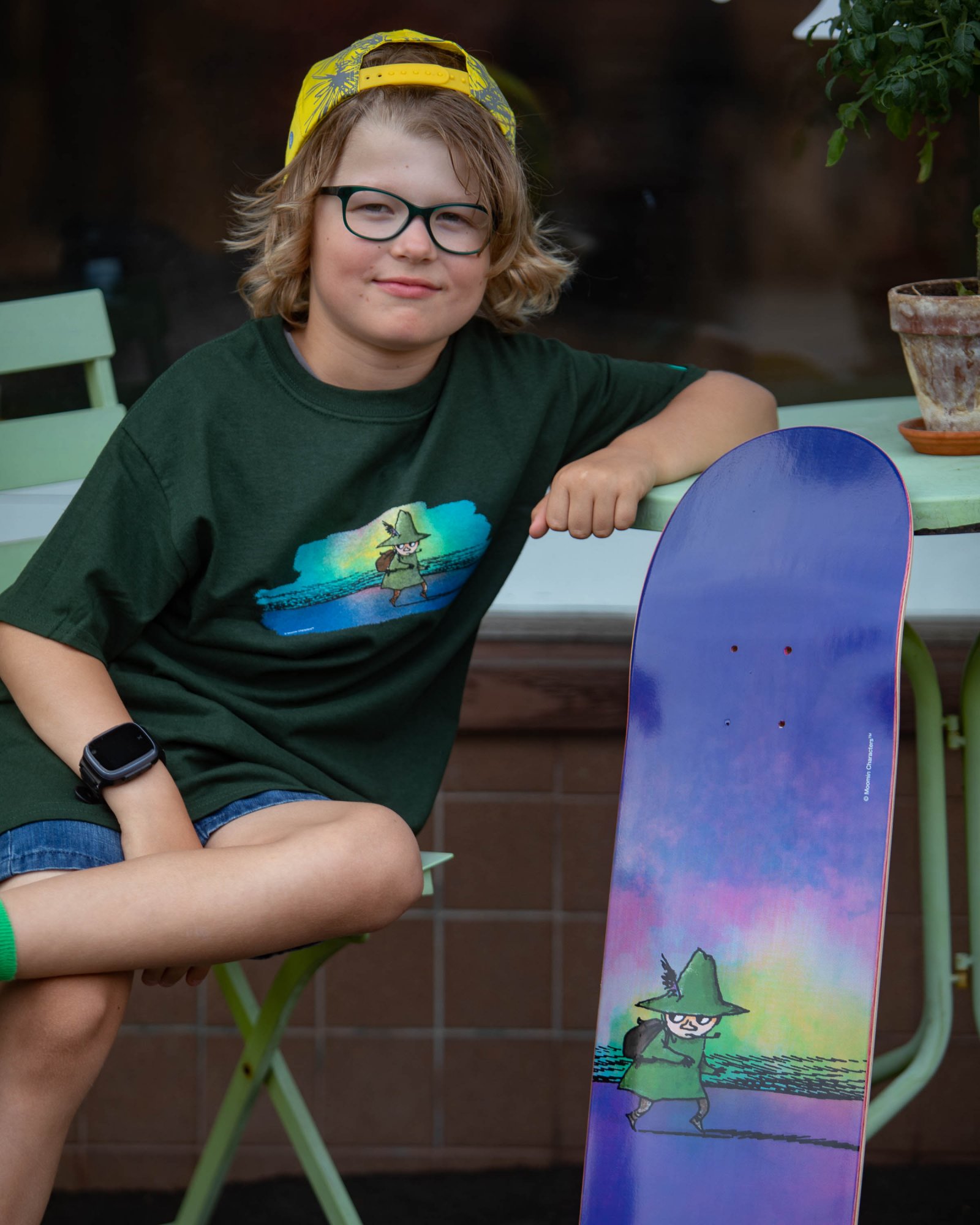 Skateboarding med mumin - Happy Hour Skateboards nya brädor är nu här