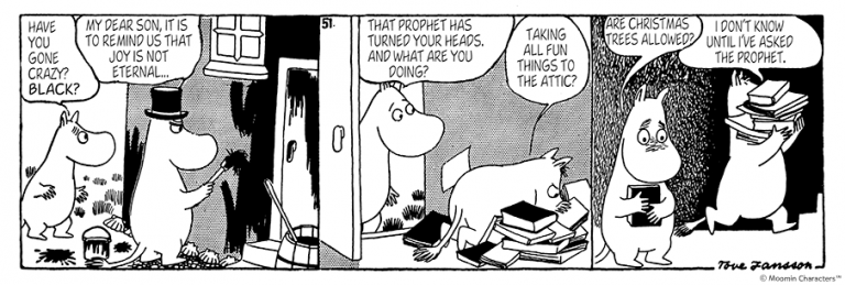 What books do the Moomins read? Poetry, crime, adventure and more