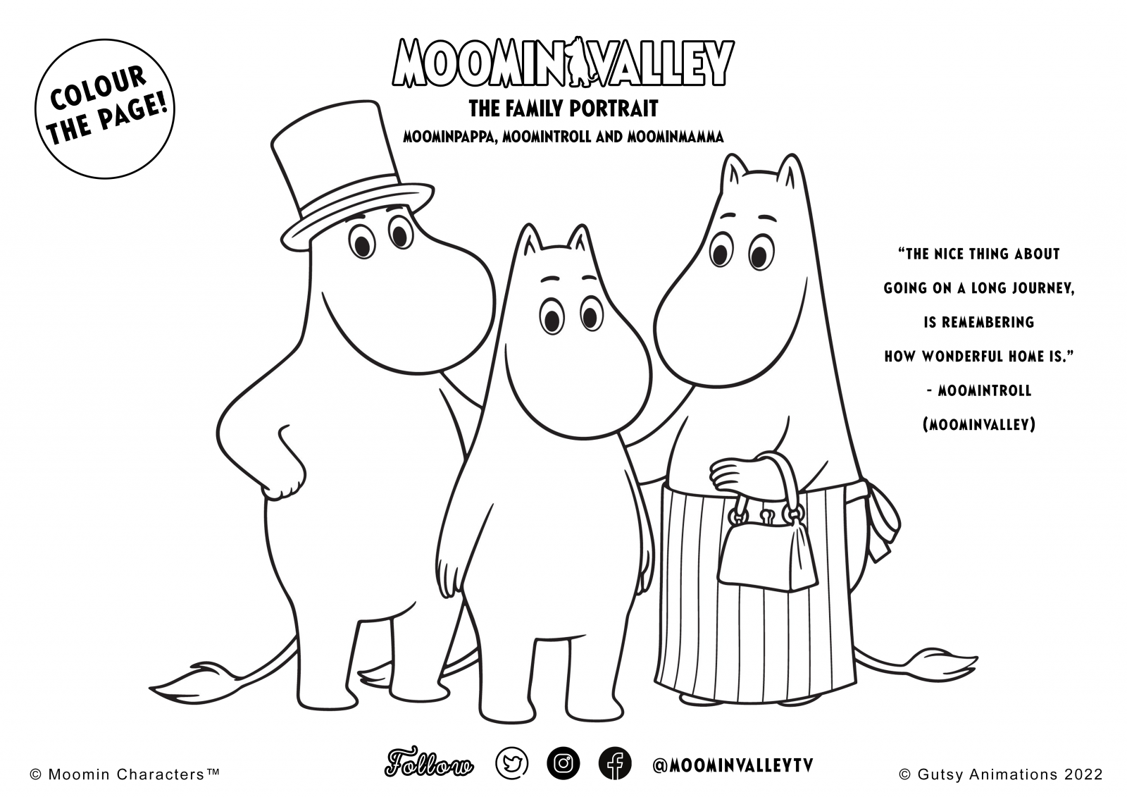 New Moominvalley activity pages are here! Download for free