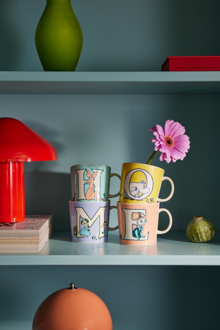 Uudet ABC-muumimukit saavat jatkoa: H ja M -mukit tulevat myyntiin pian!