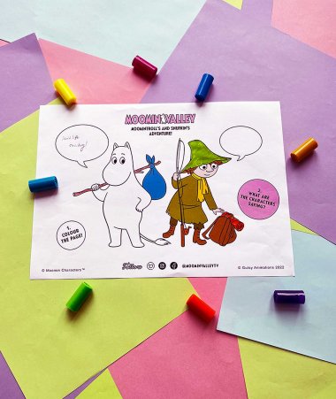 New Moominvalley activity pages are here! Download for free