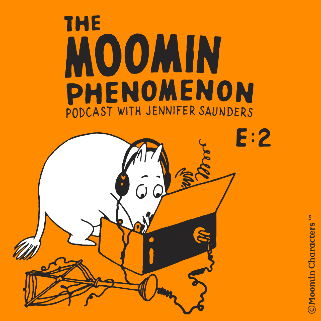 Moomin podcast with Lily Collins & Jennifer Saunders