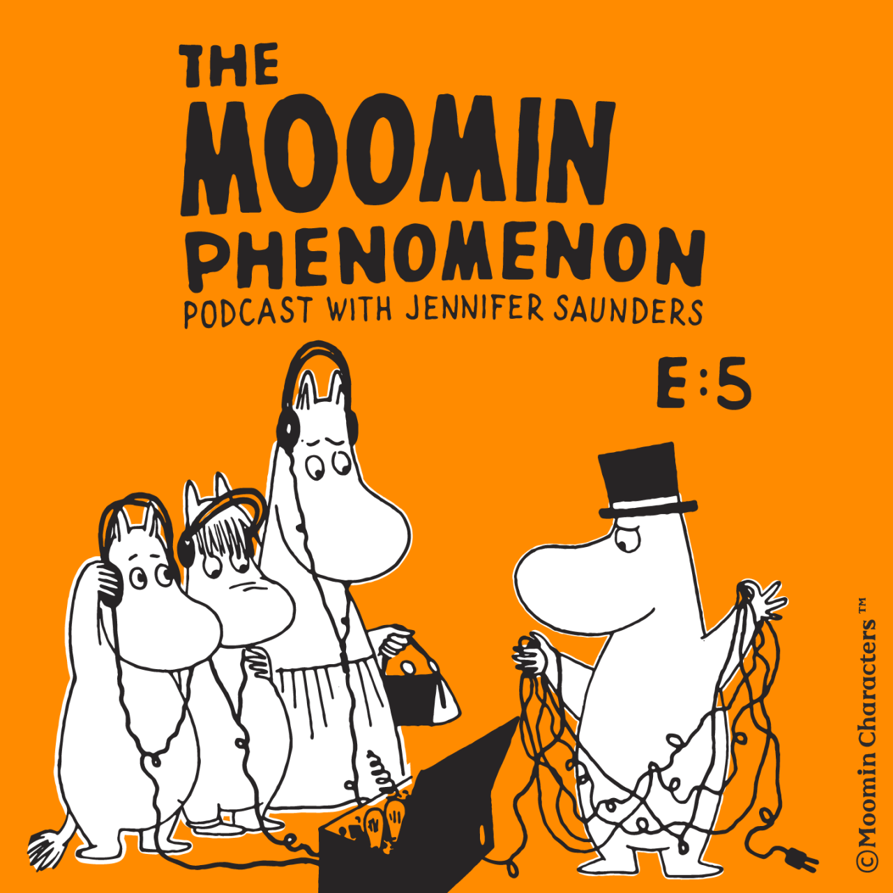 Moomin podcast with Lily Collins & Jennifer Saunders
