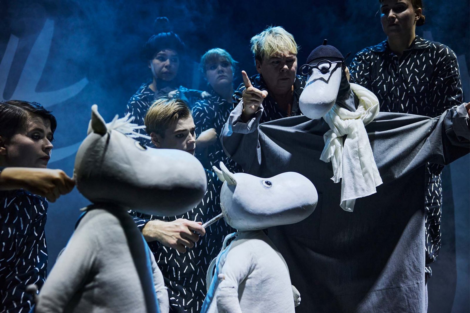 Moomin comics as theatre – behind the scenes at first Moomin comics play