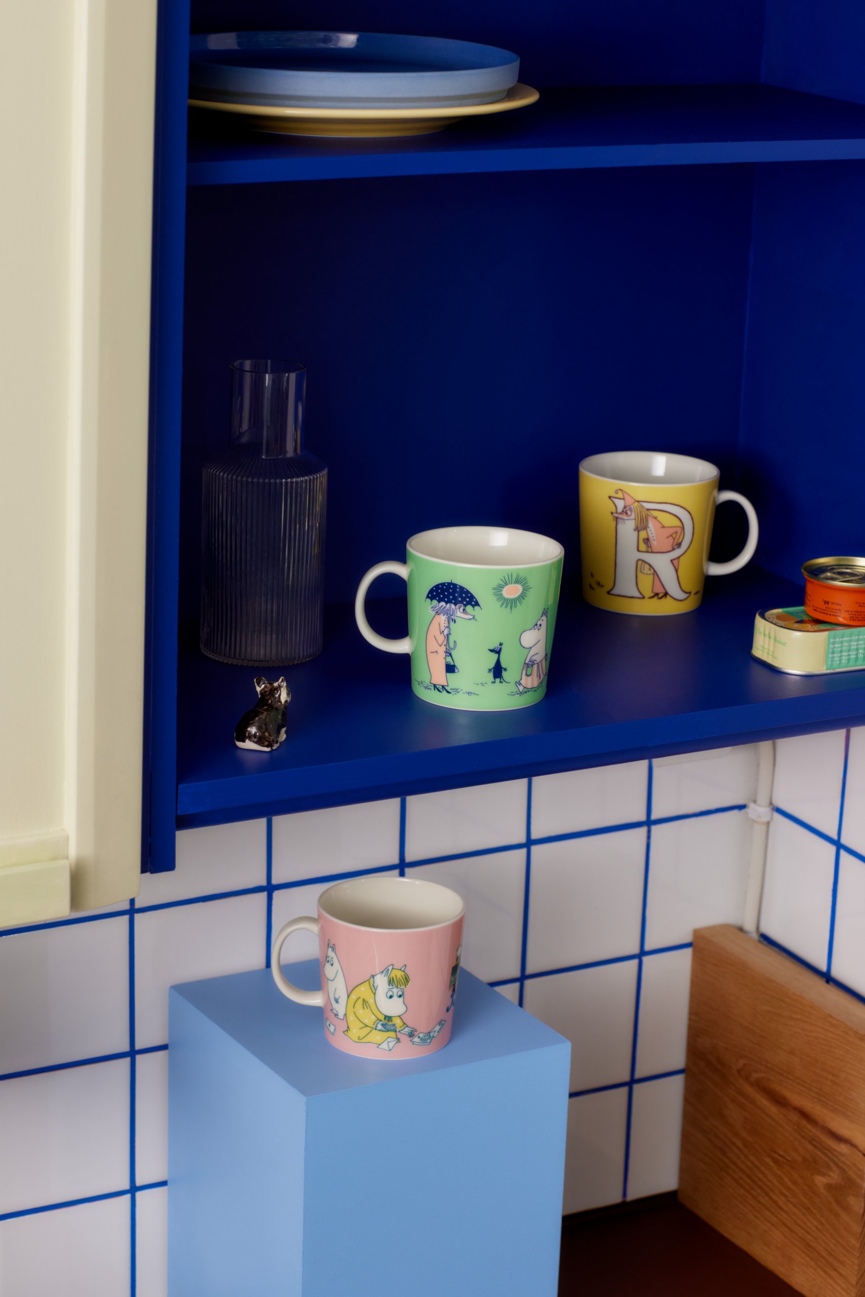 Set the table with meaningful words – Alphabet Moomin mugs