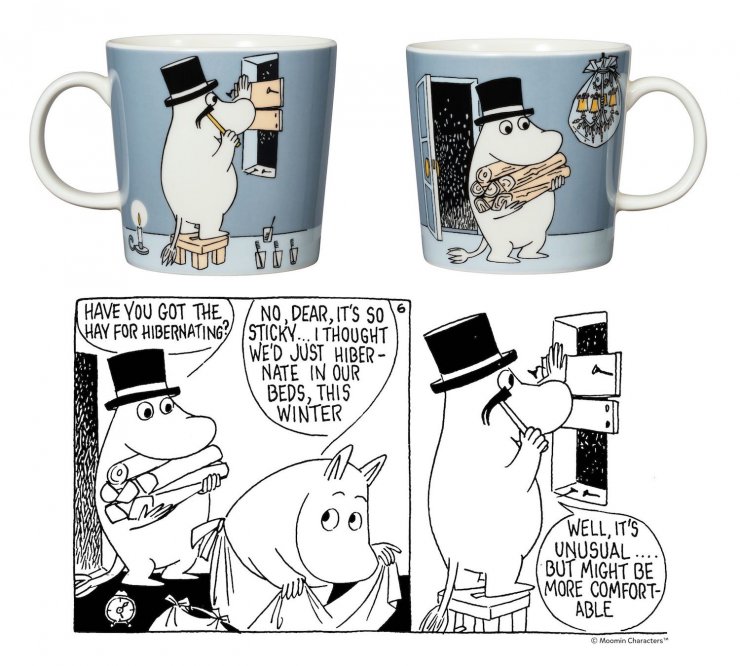 New Moomin mugs 2023: Hemulen and Moominpappa available soon