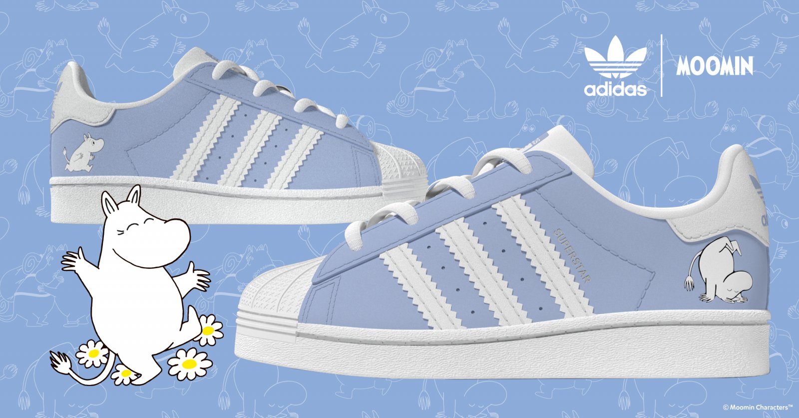 adidas x Moomin collection: discover the full collection including sneakers