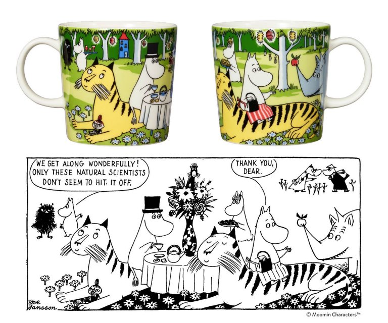 Everyone's invited to the garden party – Moomin mug summer 2023