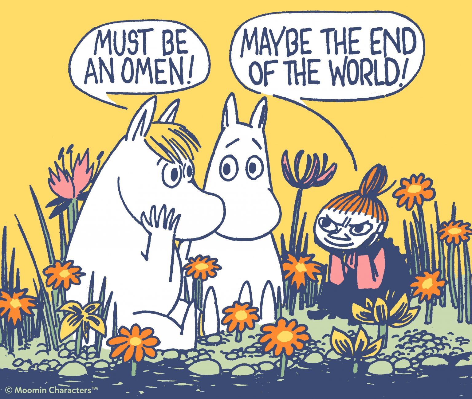 Dance in the face of the Comet - How Moomin books comfort us, part 2