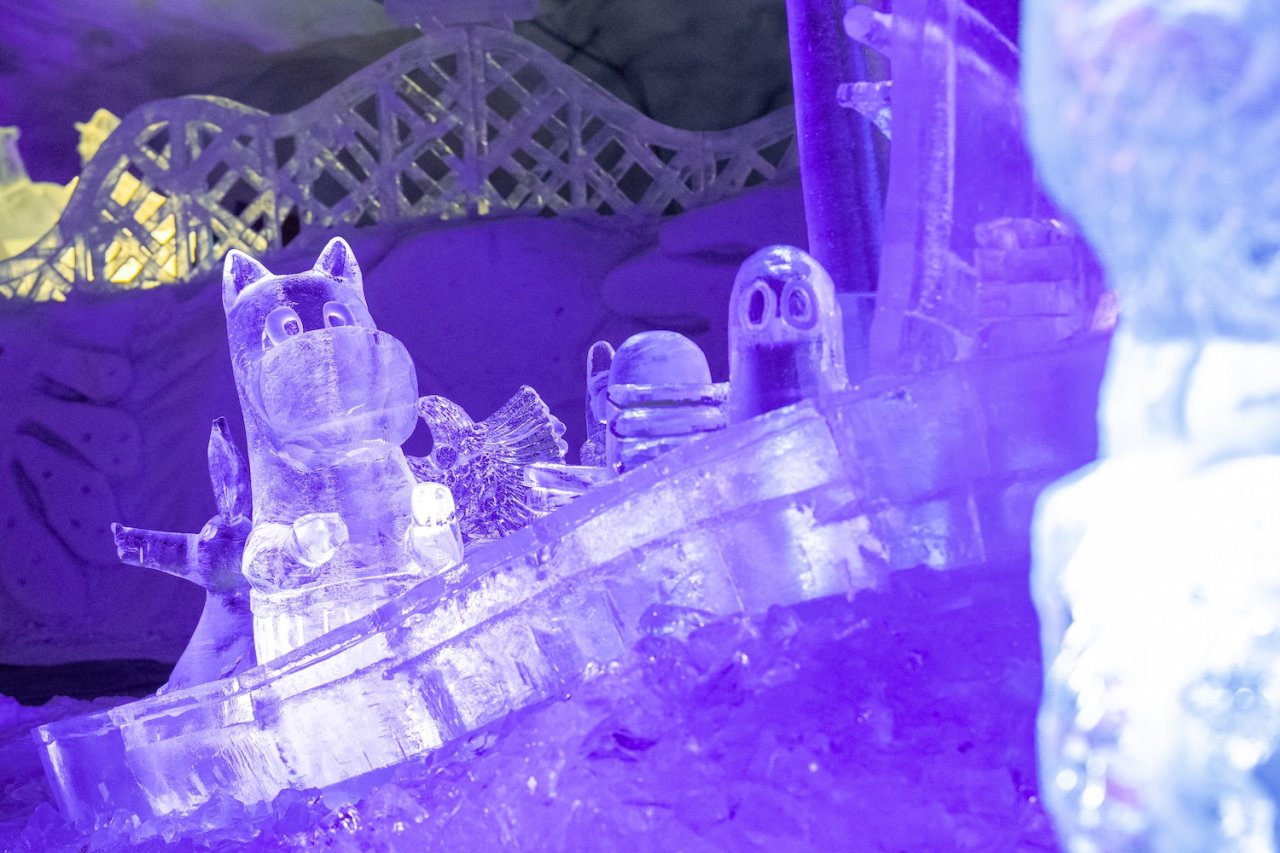 Moomin Ice Cave dives into the memoirs of Moominpappa