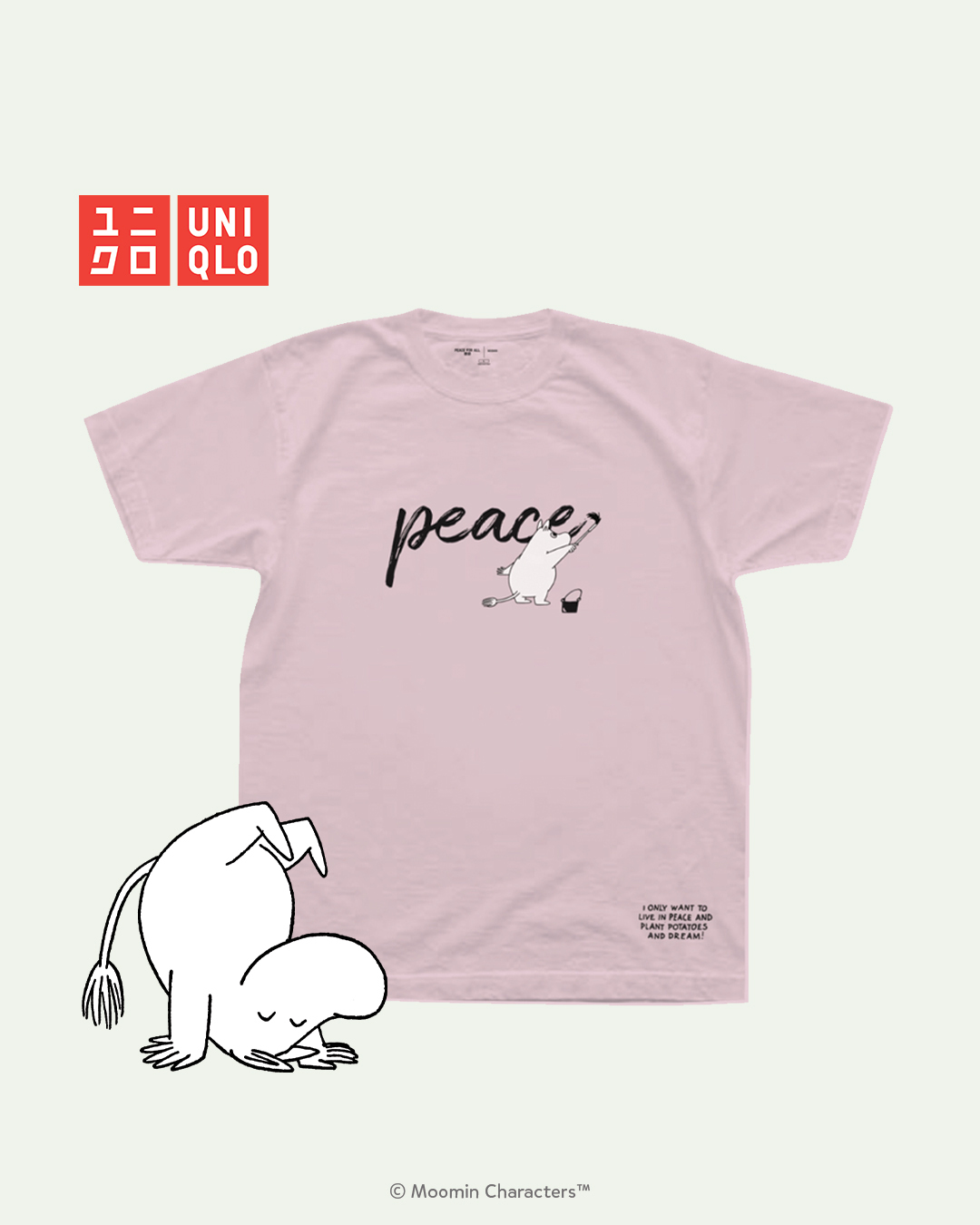 Peace for all: Moomin and UNIQLO in a charity collection - Moomin.com