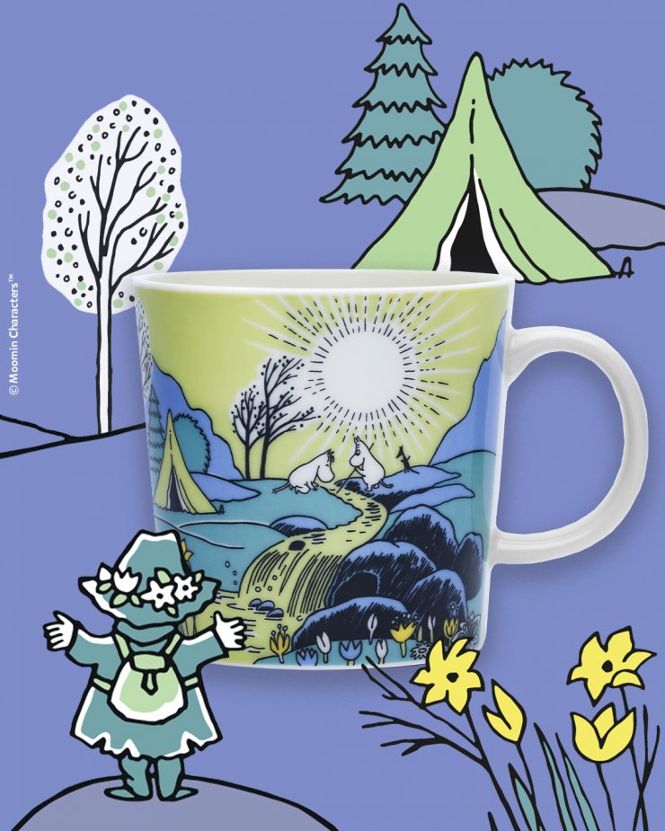 2024 Moomin’s Day mug - a promise of spring - Moomin