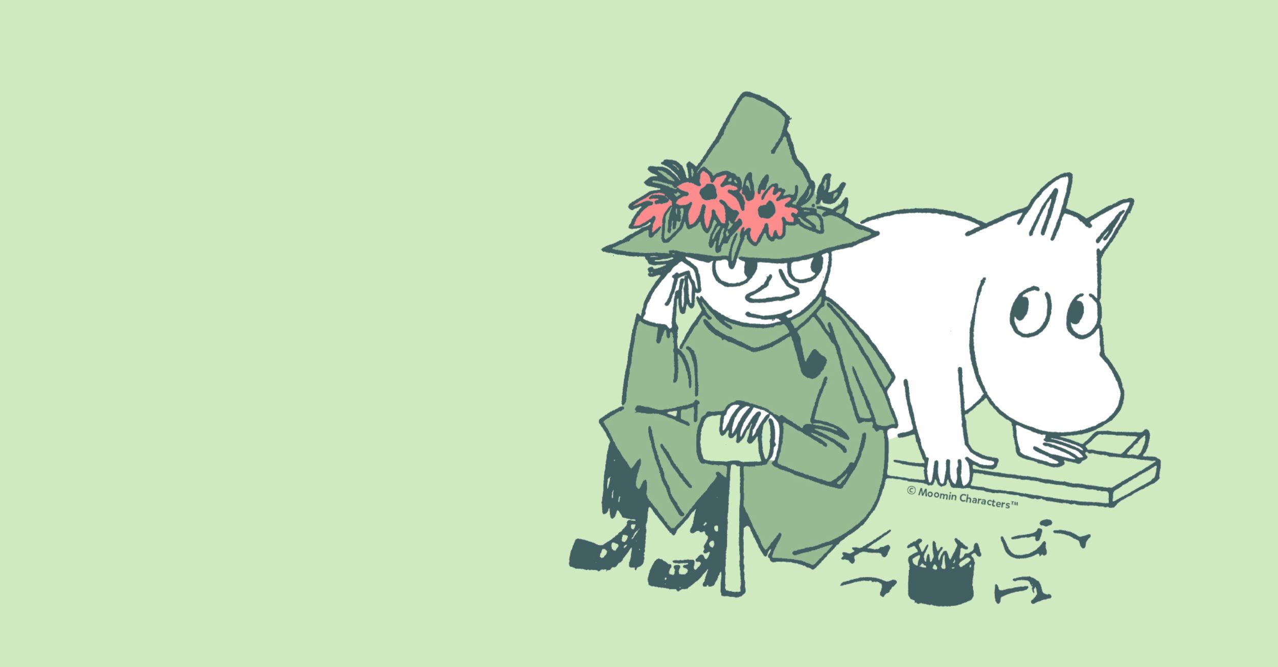 Snufmin - The story of Snufkin and Moomintroll - Moomin