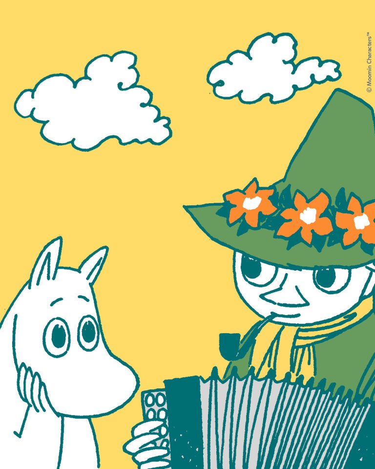 Snufmin - The story of Snufkin and Moomintroll - Moomin