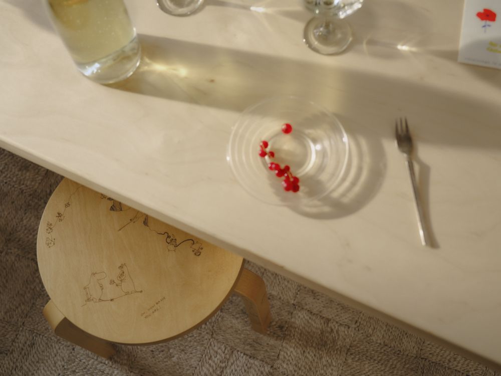 Artek + Moomin – for the unexpected guests