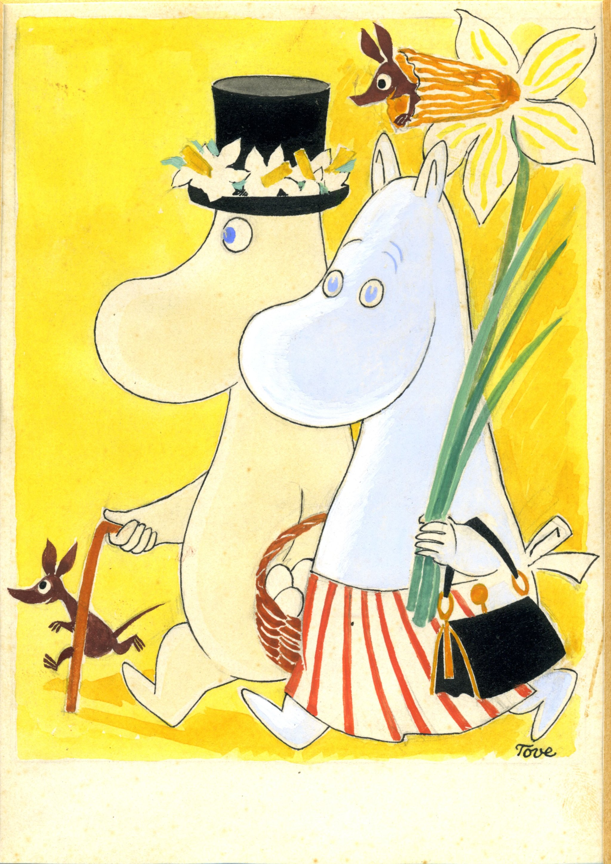 Moomin postcards unite fans all over the world