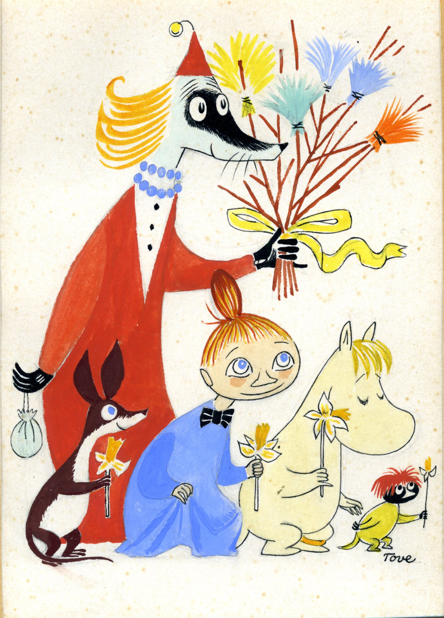 Moomin postcards unite fans all over the world