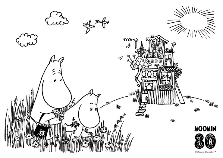 Moomin printables: Download free Moomin activities