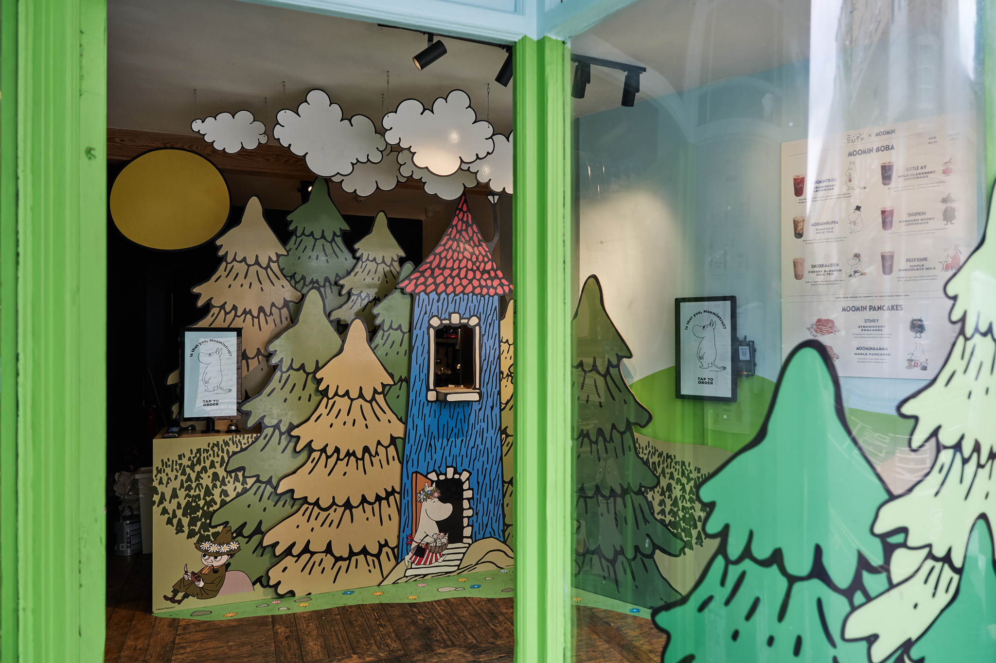 CUPP x Moomin: An immersive bubble tea experience