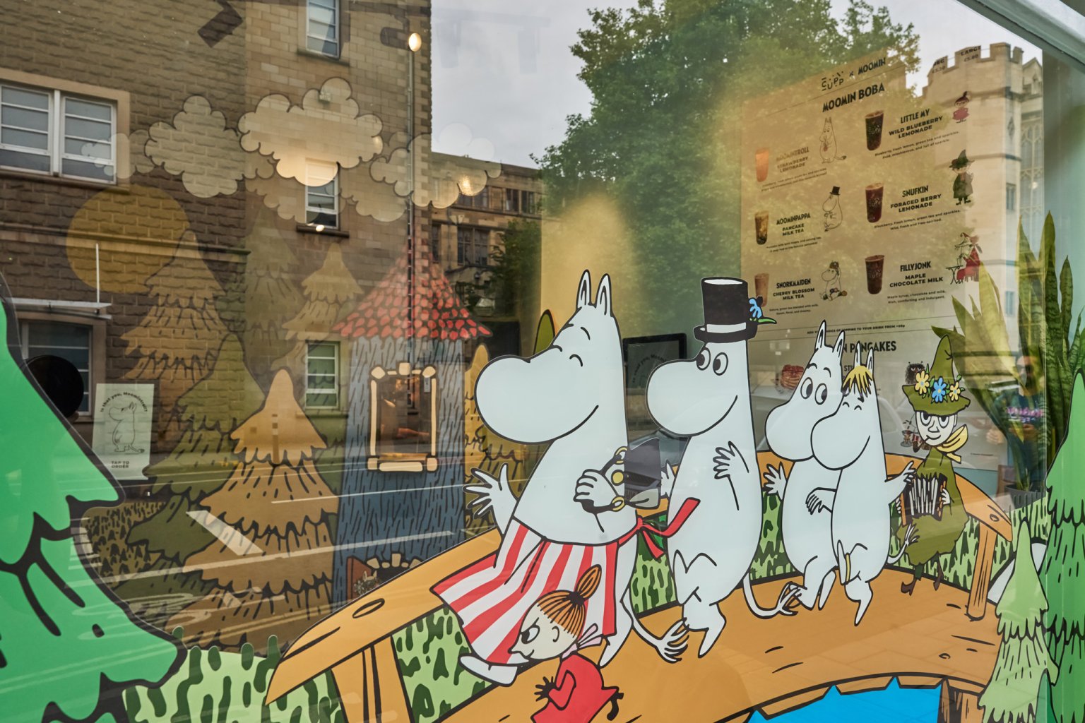 CUPP x Moomin: An immersive bubble tea experience