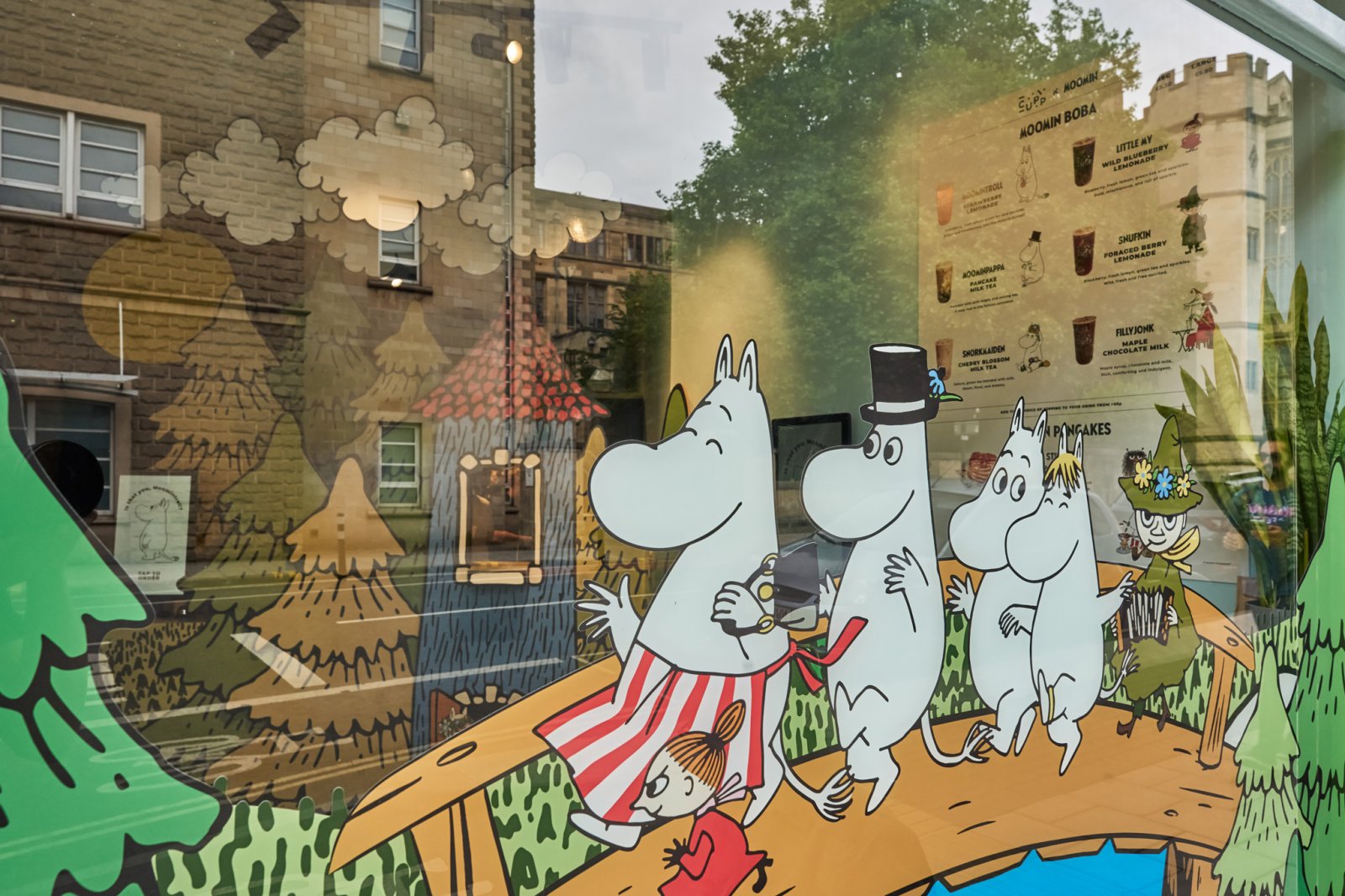 CUPP x Moomin: An immersive bubble tea experience