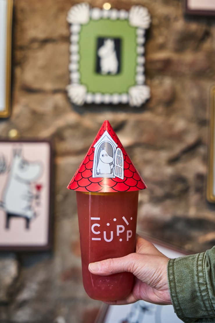 CUPP x Moomin: An immersive bubble tea experience