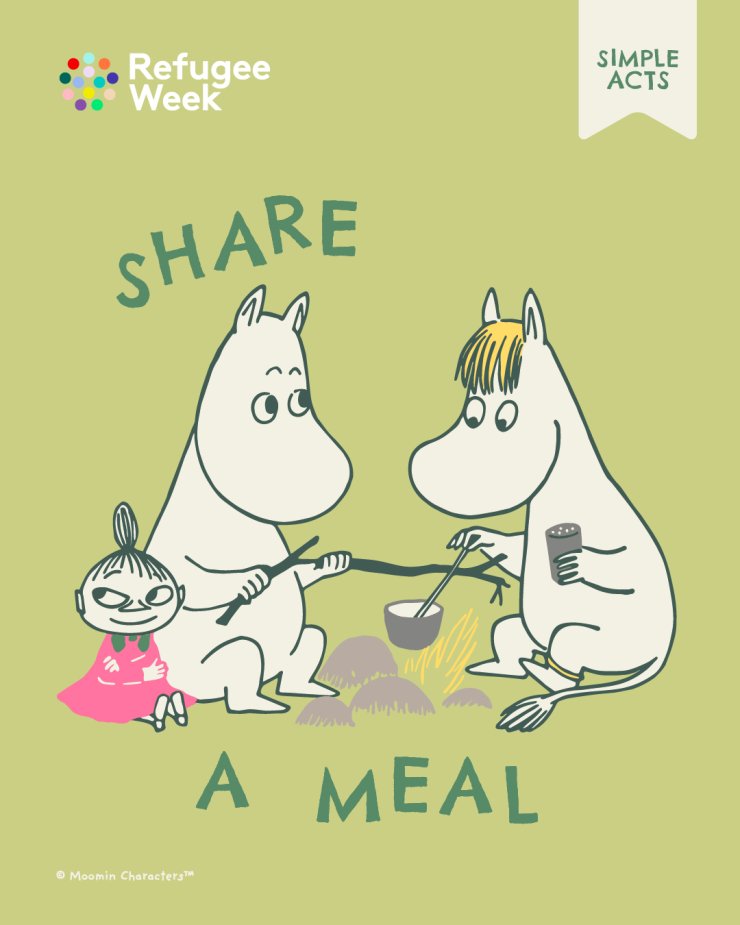 Moomin x Refugee Week – The Door is Always Open - Moomin
