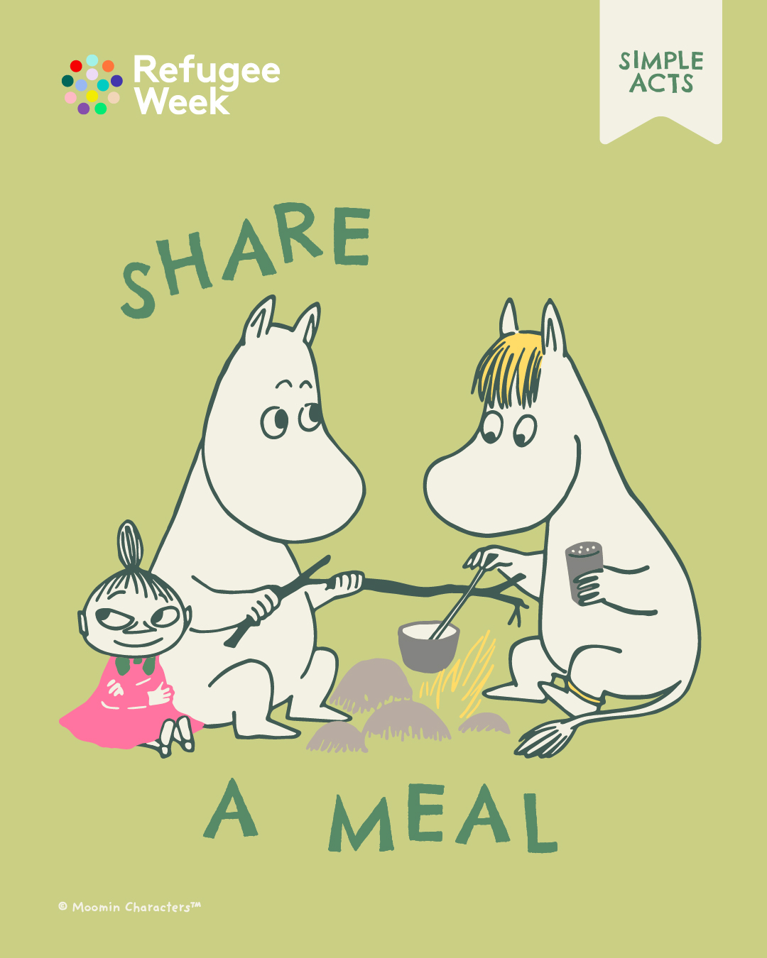 Moomin x Refugee Week – The Door is Always Open - Moomin