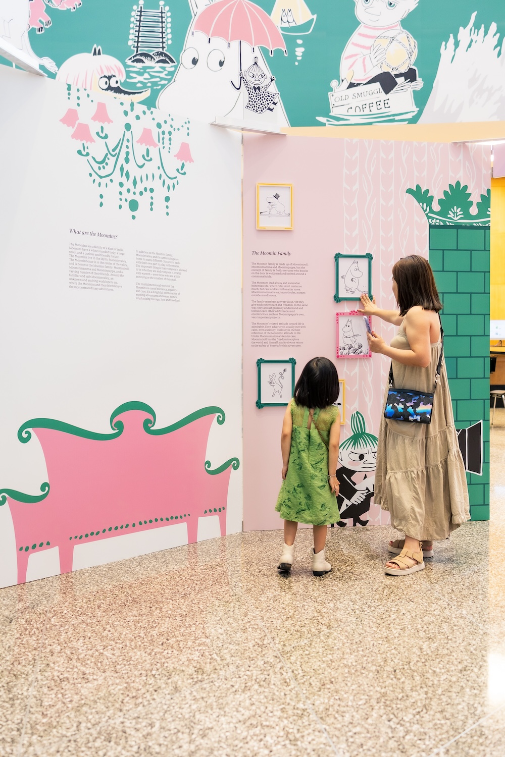 Tove Jansson and Moomin exhibition in Brooklyn Public Library