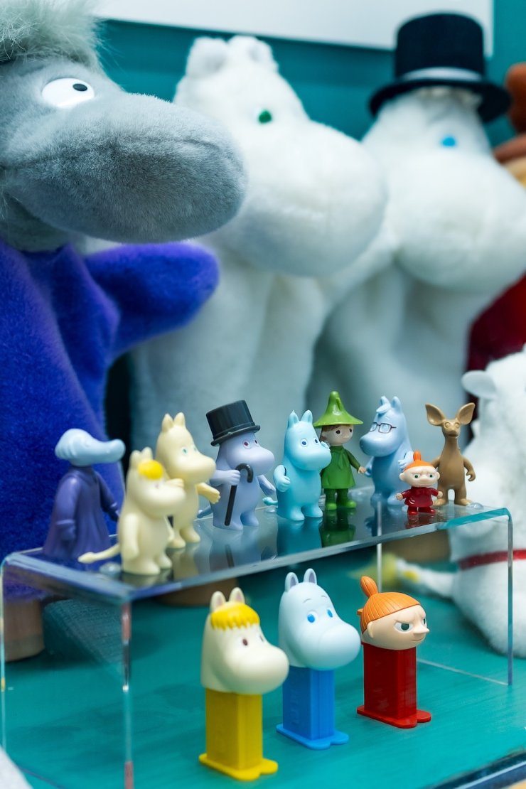 Tove Jansson and Moomin exhibition in Brooklyn Public Library