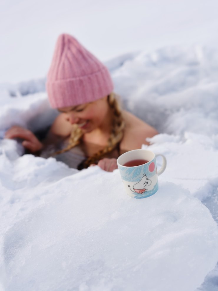 New Moomin mugs for winter 2025: Ice Dipping & Festive Moments