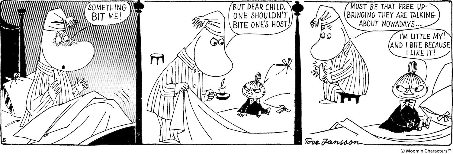 Moomin book Wild Guests now part of Little Golden Books