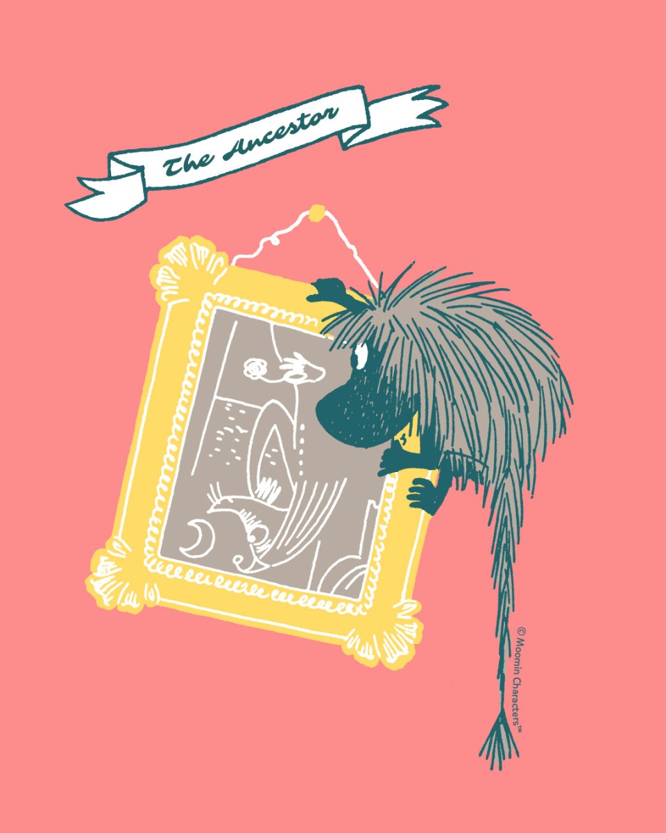 The Ancestor, an ancient relative of the Moomins
