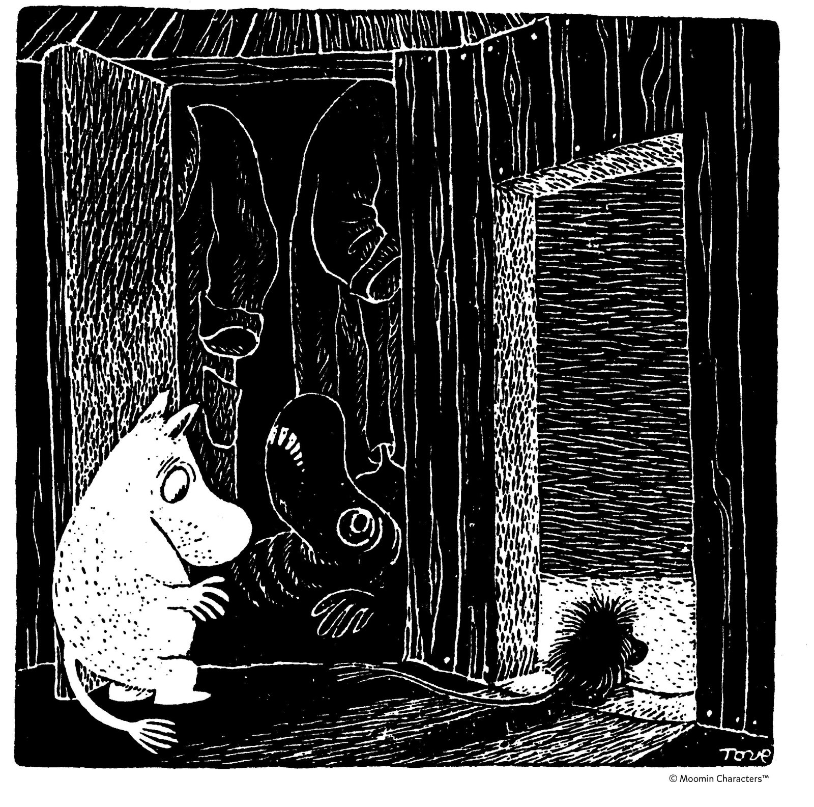 The Ancestor, an ancient relative of the Moomins