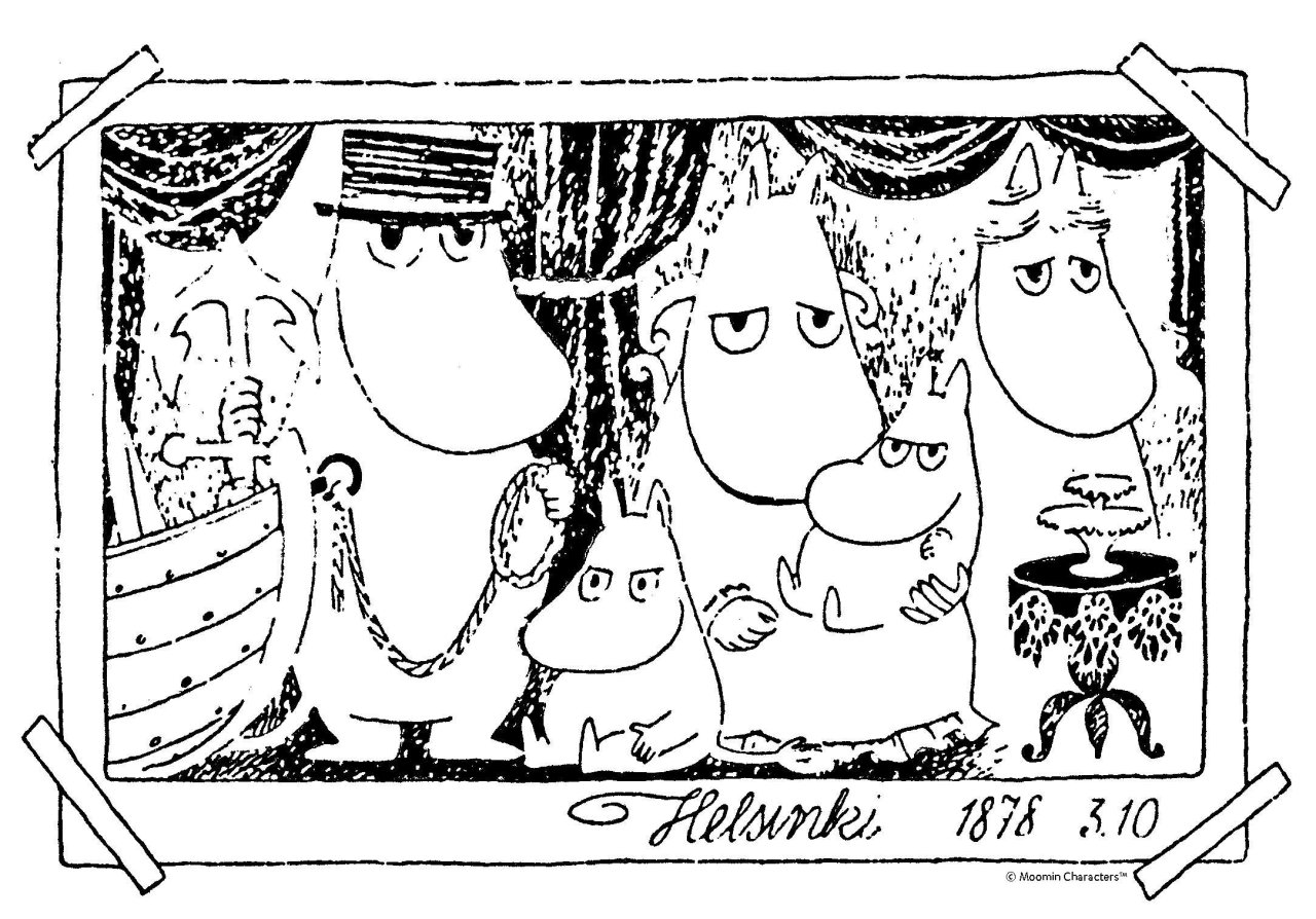 The Ancestor, an ancient relative of the Moomins