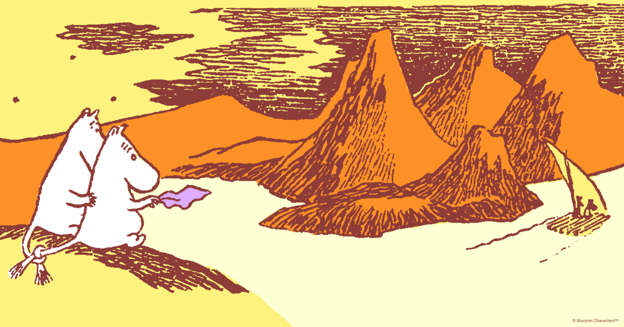 The comet’s journey through Moomin comics